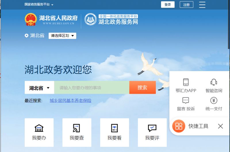 湖北政务服务网官网入口（http://zwfw.hubei.gov.cn）- 武汉本地宝